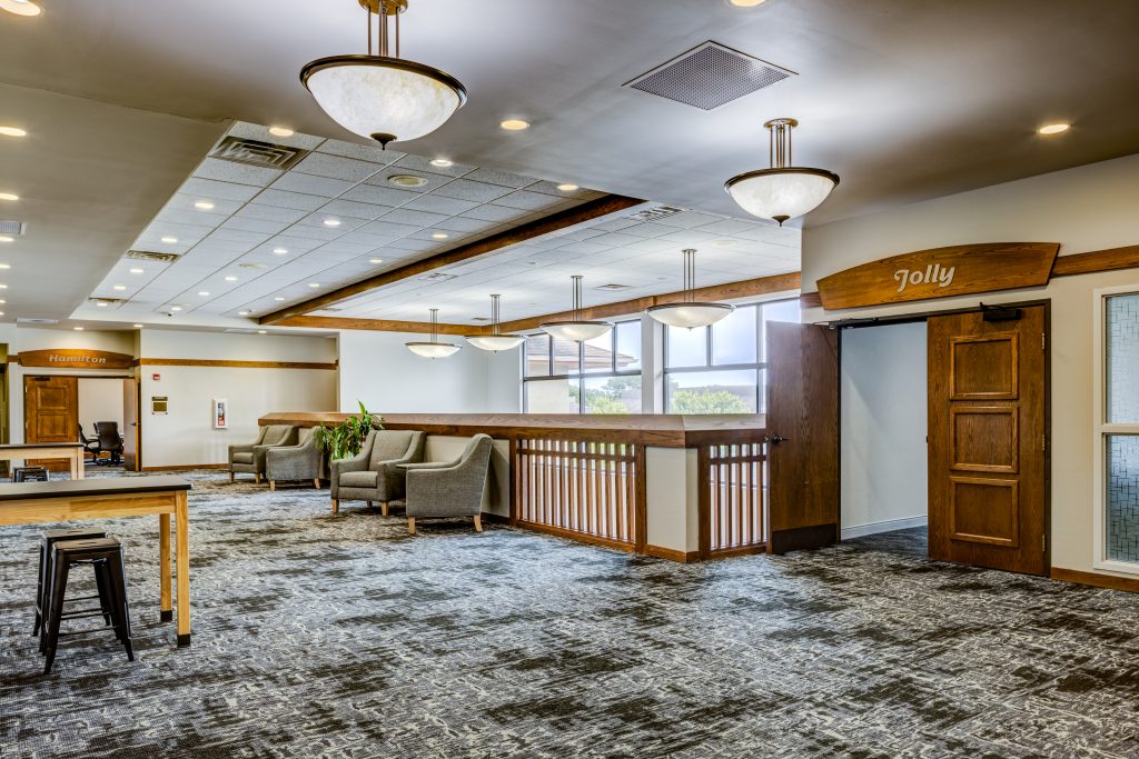 OEC 2nd Floor Lobby - Okemos Event Center
